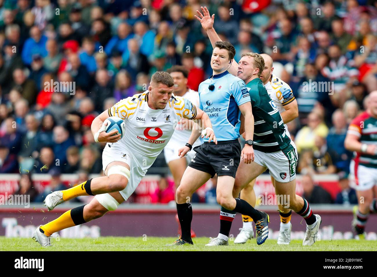 4th June 2022; Mattioli Woods Welford Road Stadium, Leicester, England ...