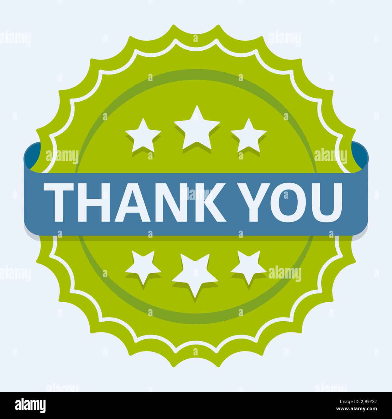 Thank sign icon gratitude symbol Stock Vector Images - Alamy