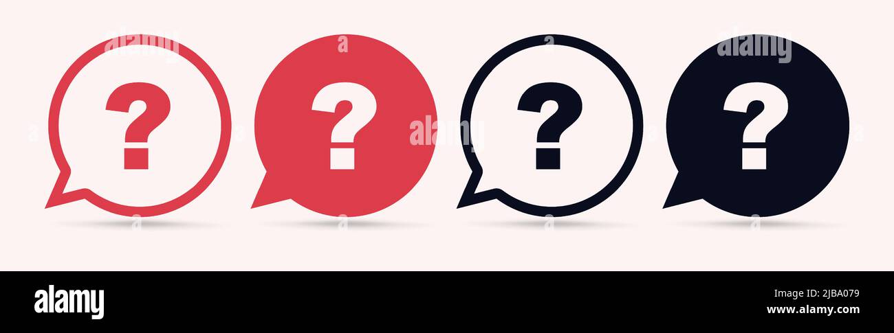 Help question mark icon Stock Vector Images - Alamy