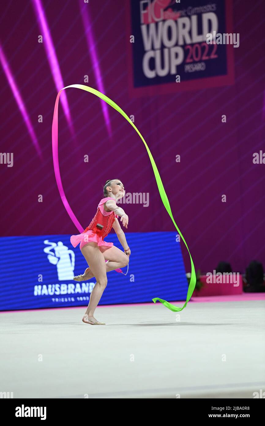 Nikolova Stiliana (BUL) during the Gymnastics Rhythmic Gymnastics FIG ...