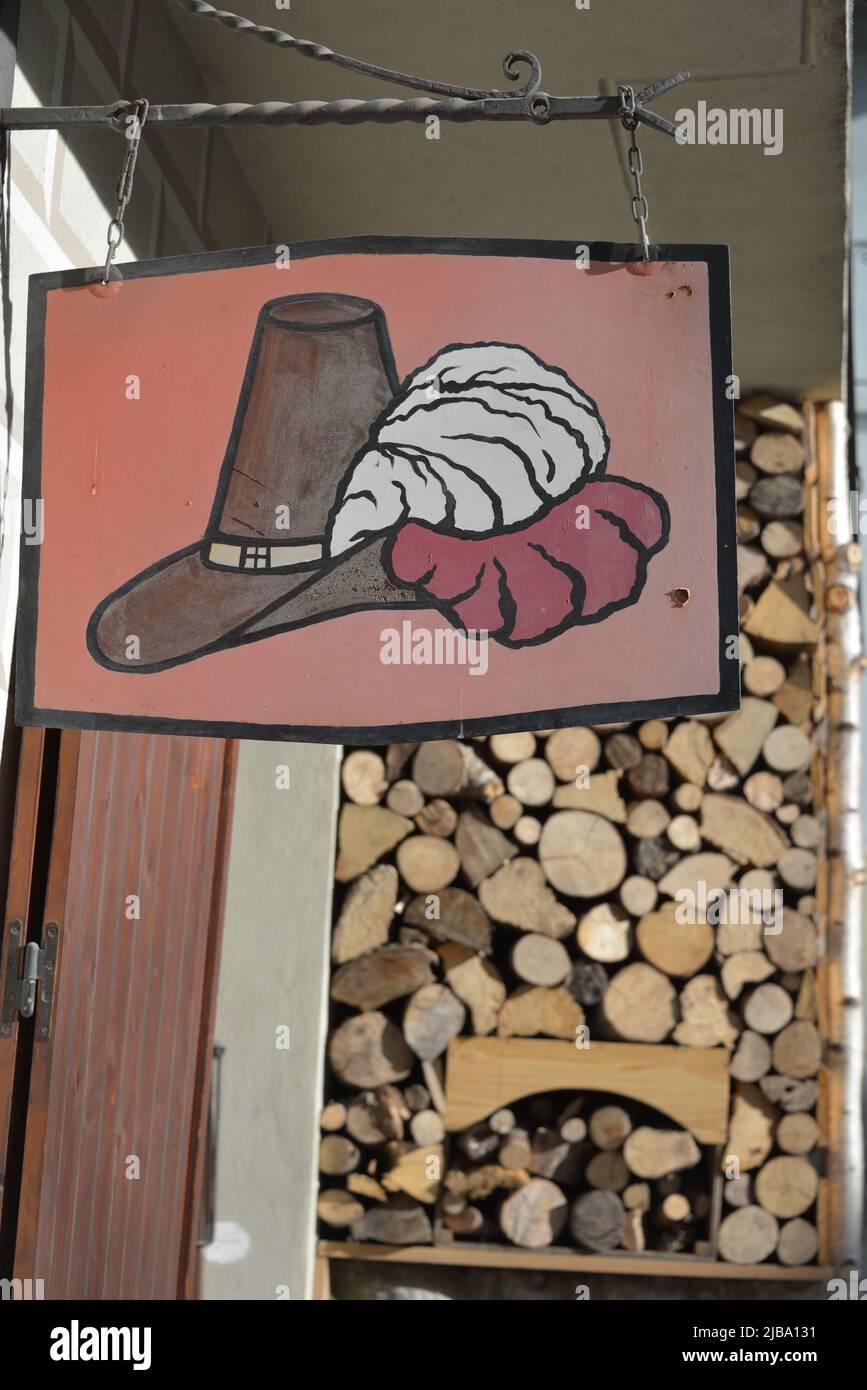 Representative shop sign by trade Stock Photo - Alamy