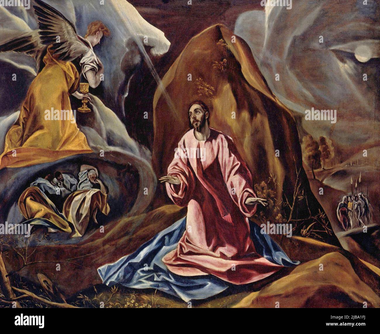 Gethsemane prayer painting hi-res stock photography and images - Alamy
