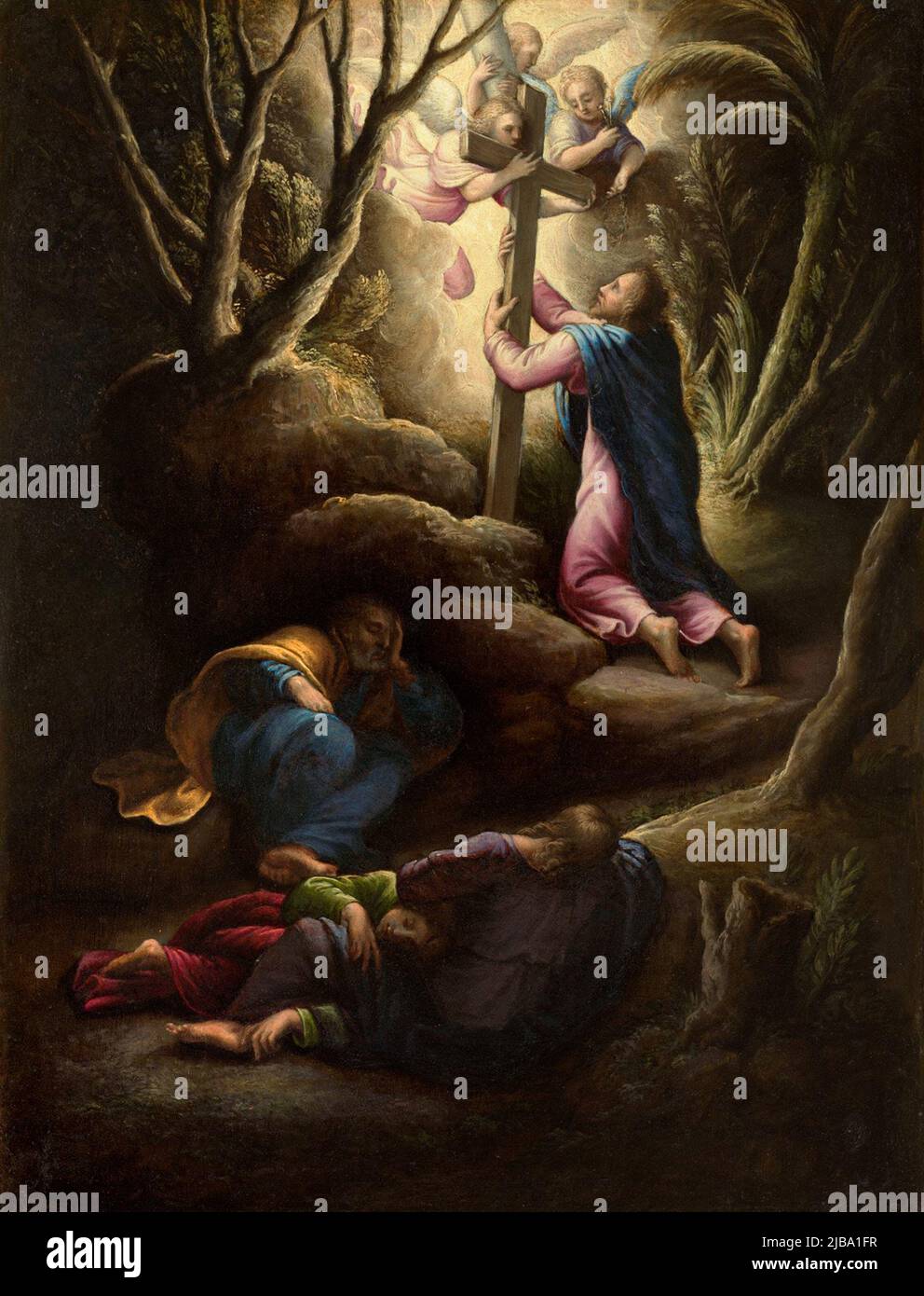 Gethsemane prayer painting hi-res stock photography and images - Alamy