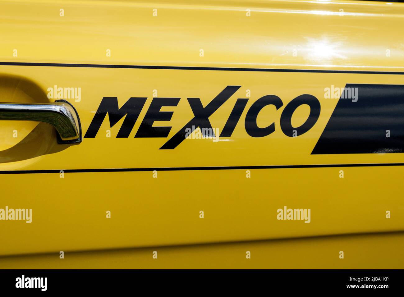 Ford Mexico. Heskin Steam Rally 2022 Stock Photo - Alamy