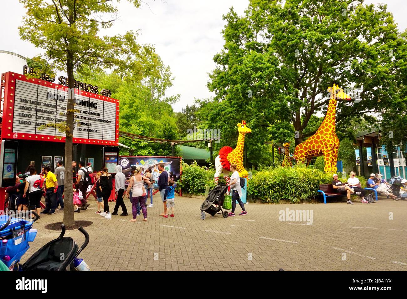 Legoland windsor entrance hi-res stock photography and images - Alamy