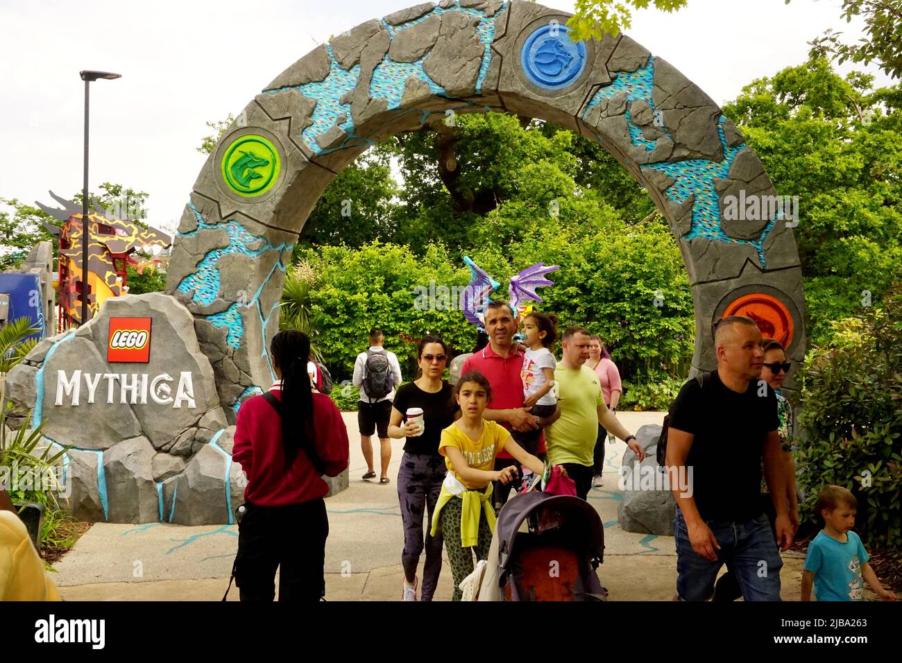 Legoland windsor entrance hi-res stock photography and images - Alamy