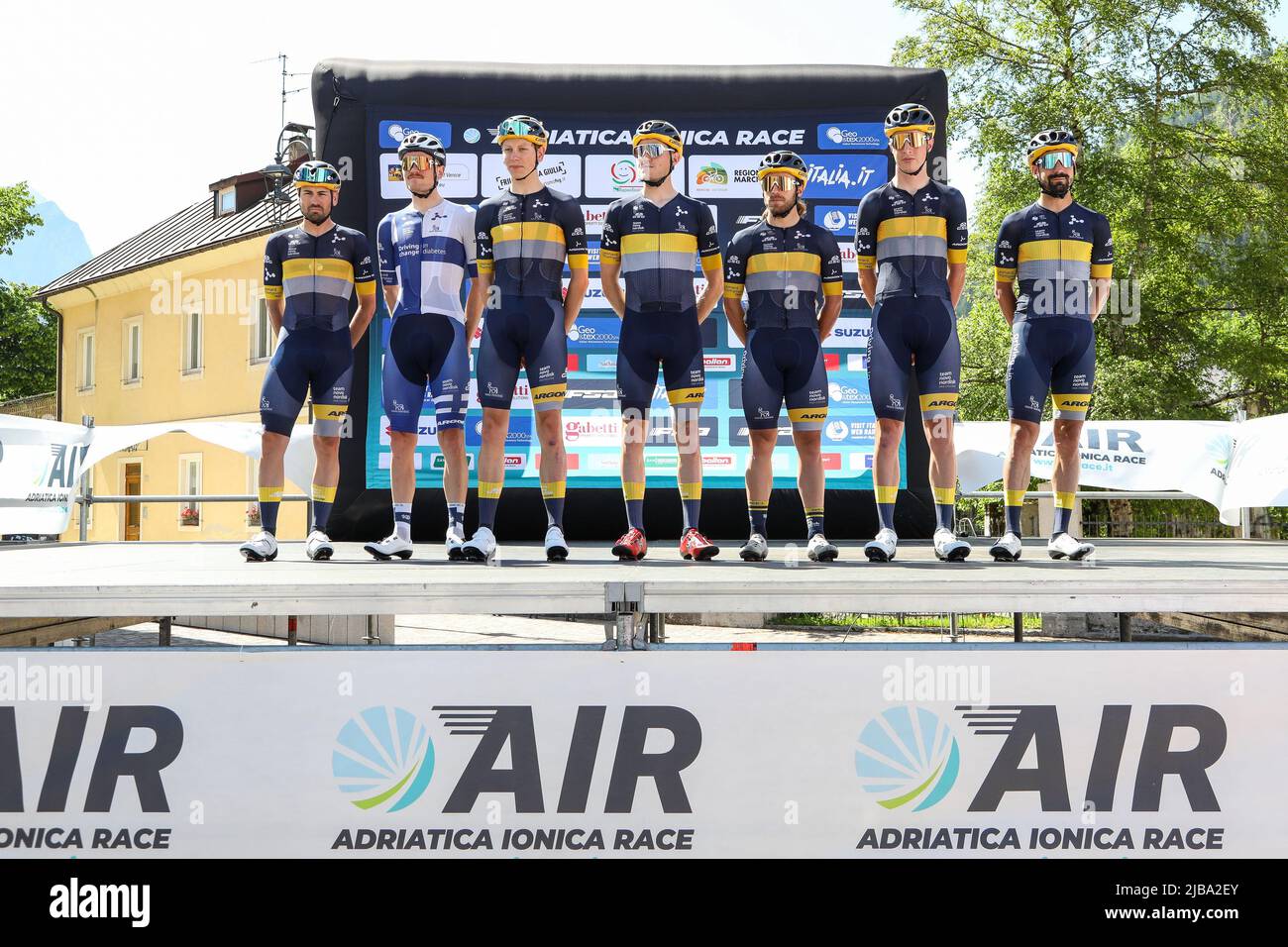 Monfalcone, Monfalcone, Italy, June 04, 2022, Sam Brand, Joonas ...