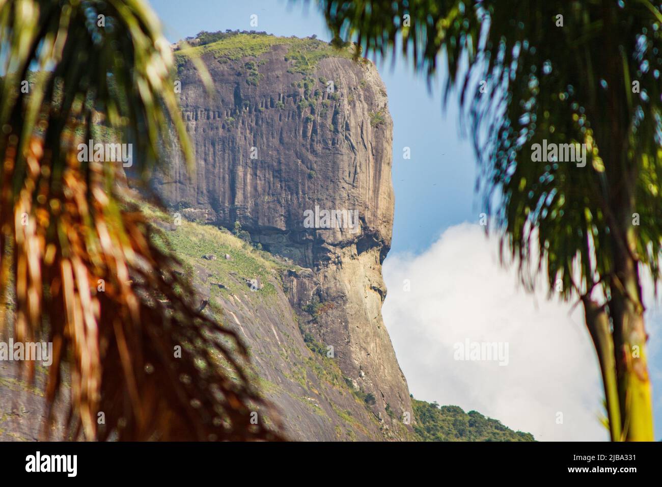 View of the gavea stone in Rio de Janeiro, Brazil Stock Photo - Alamy