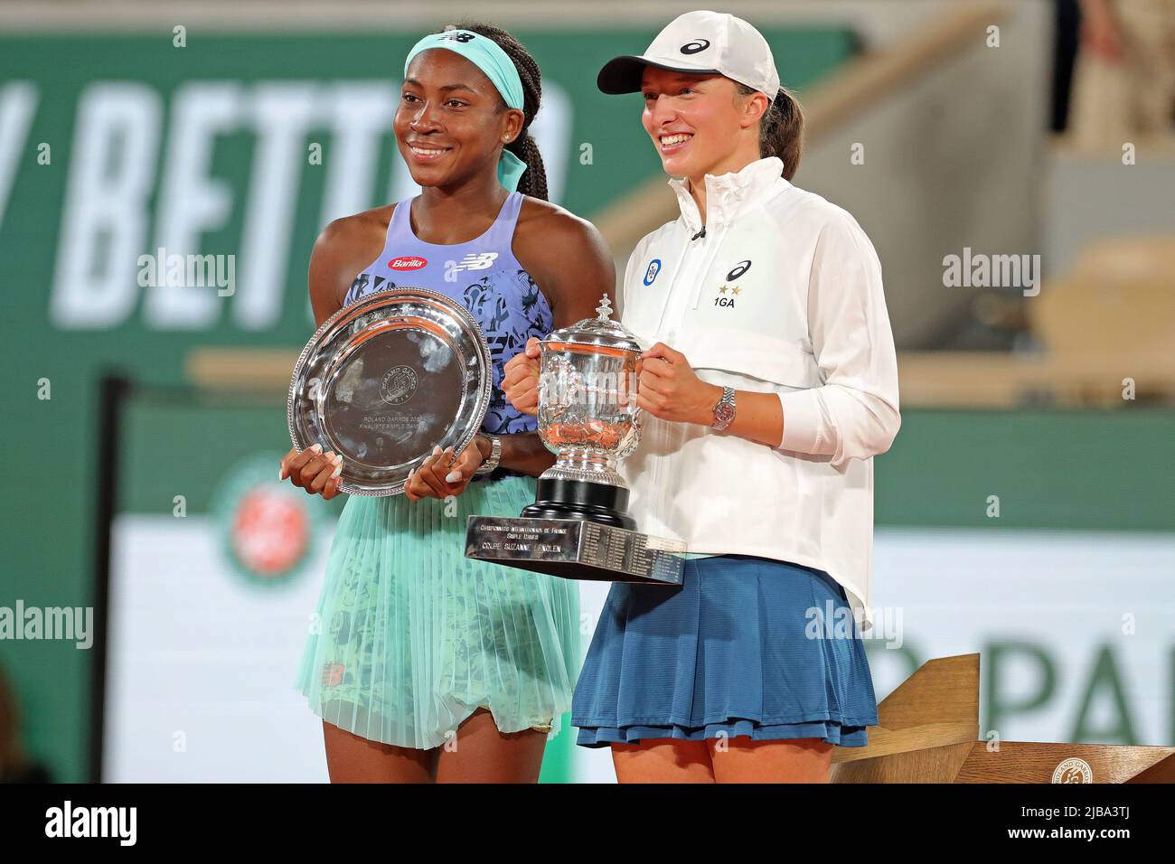 4th June 2022; Roland Garros, Paris, France: French Open Tennis ...