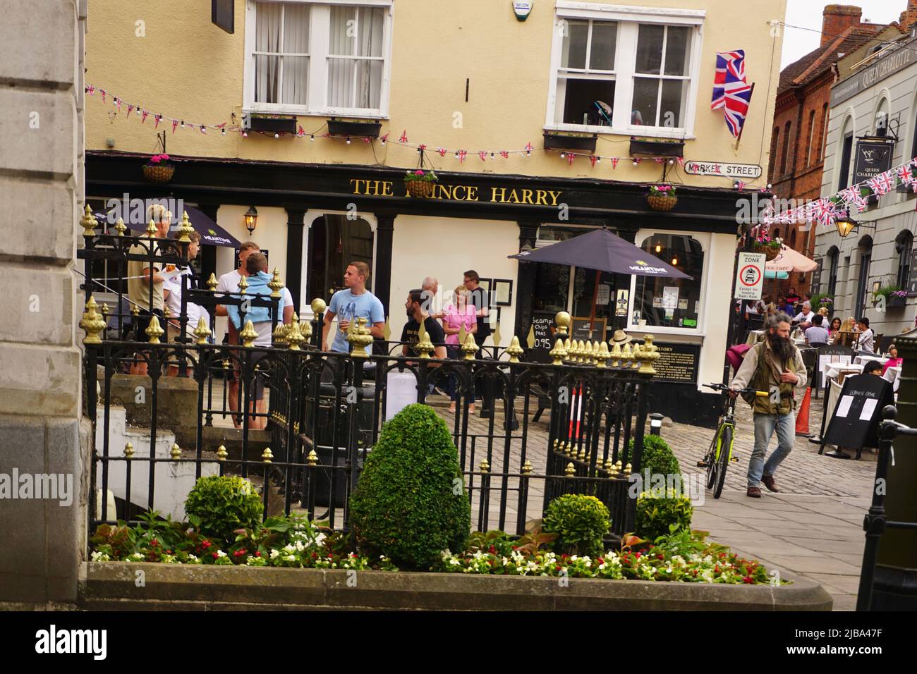The Prince Harry pub in the Town of Windsor, London, United Kingdom ...
