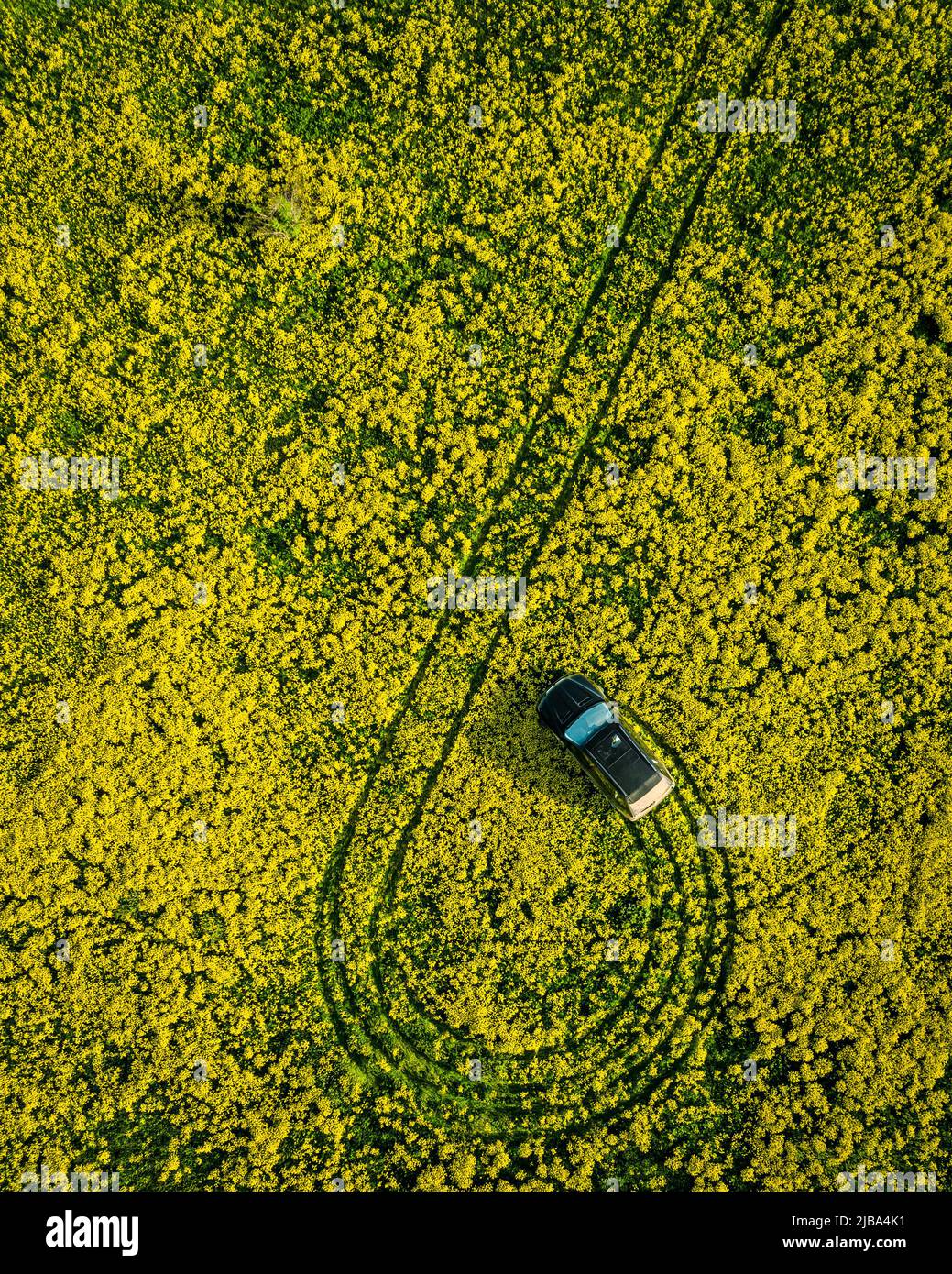 Field drone view hi-res stock photography and images - Alamy