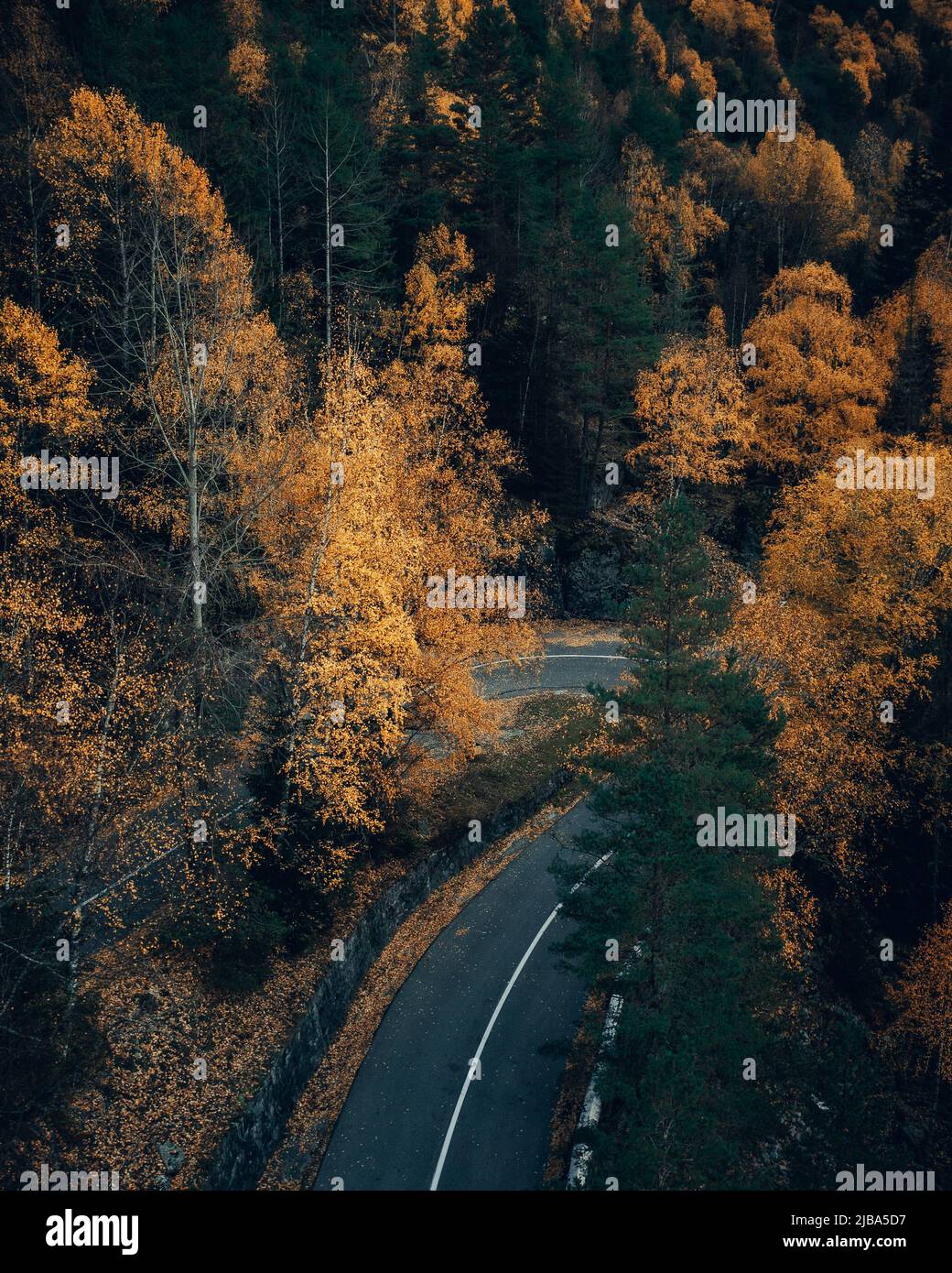 Aerial view turn hi-res stock photography and images - Alamy