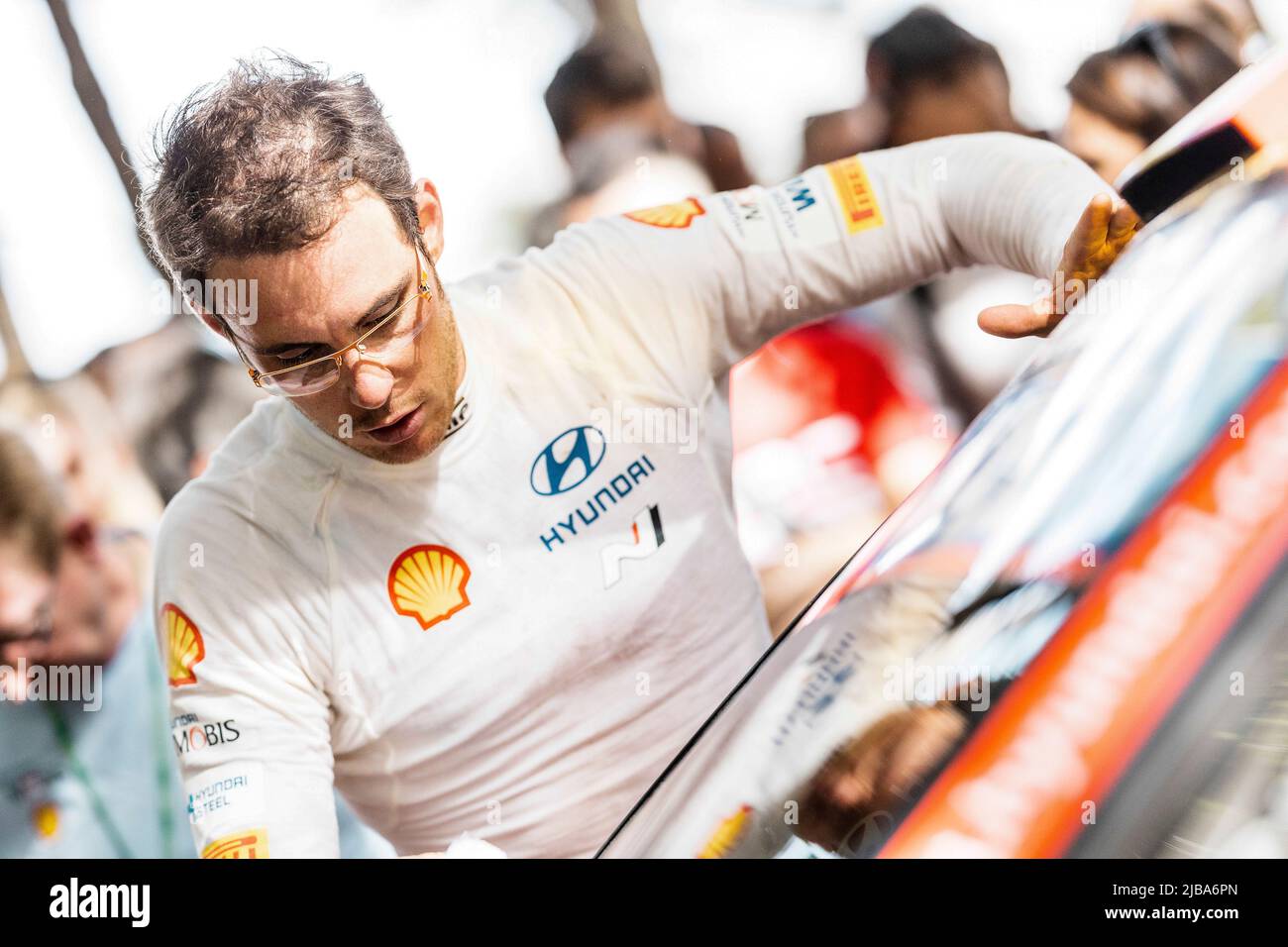 NEUVILLE Thierry (bel), Hyundai Shell Mobis World Rally Team, Hyundai ...