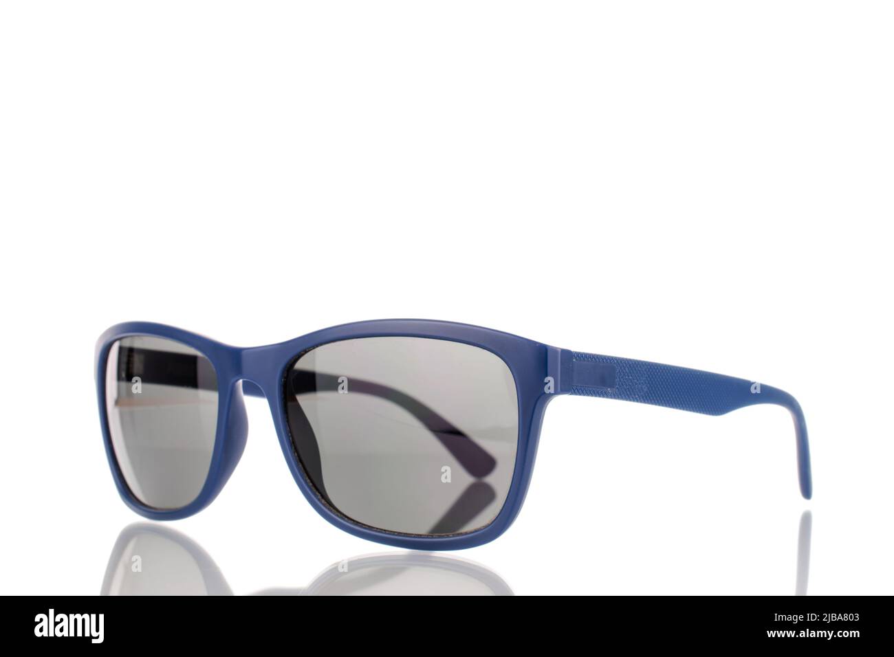 One glasses, close-up, isolated on a white background Stock Photo - Alamy