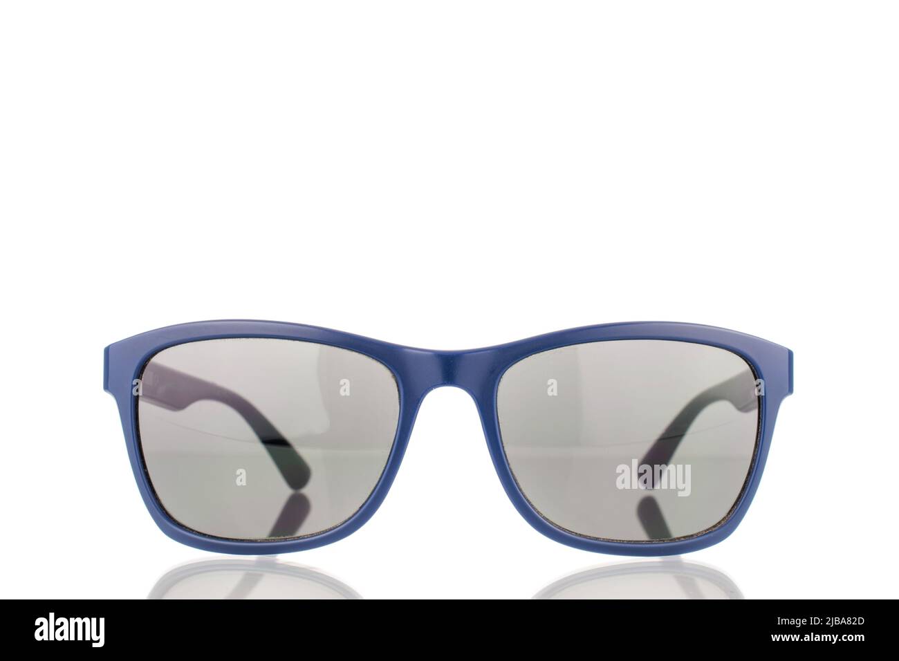 One glasses, close-up, isolated on a white background Stock Photo - Alamy