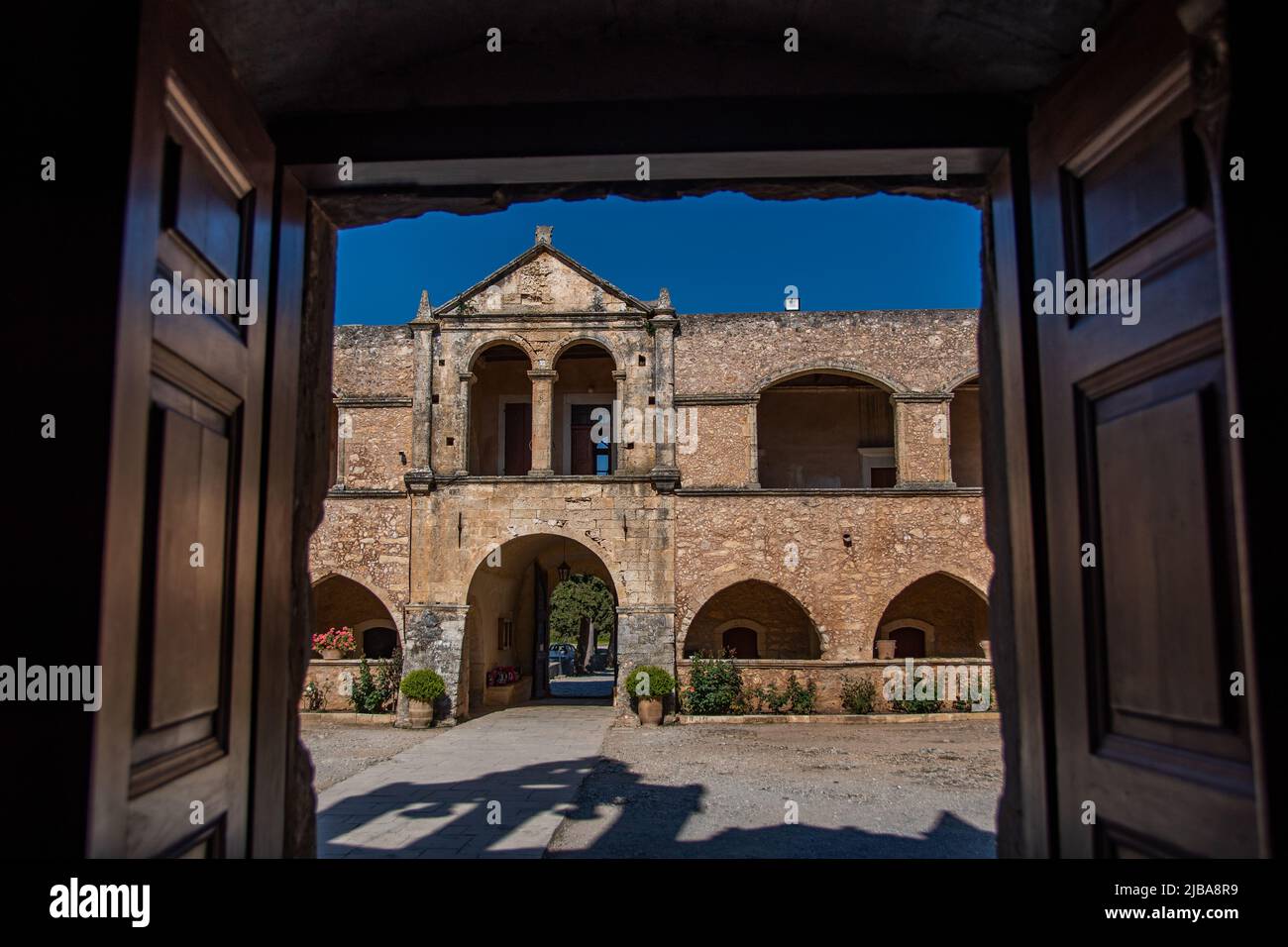 Arkadi monastery tree hi-res stock photography and images - Alamy