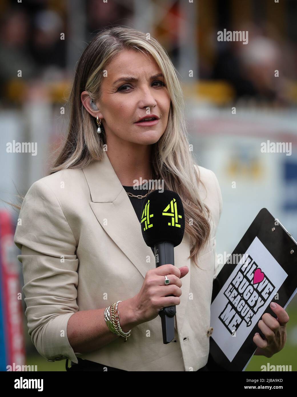 Channel 4 rugby league hi-res stock photography and images - Alamy