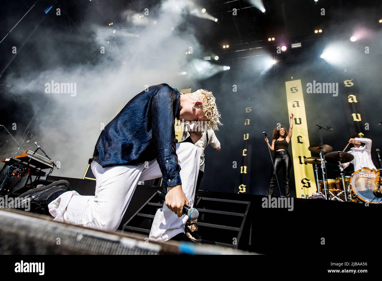 Aarhus, Denmark. 04th June, 2022. The Danish singer and multi ...