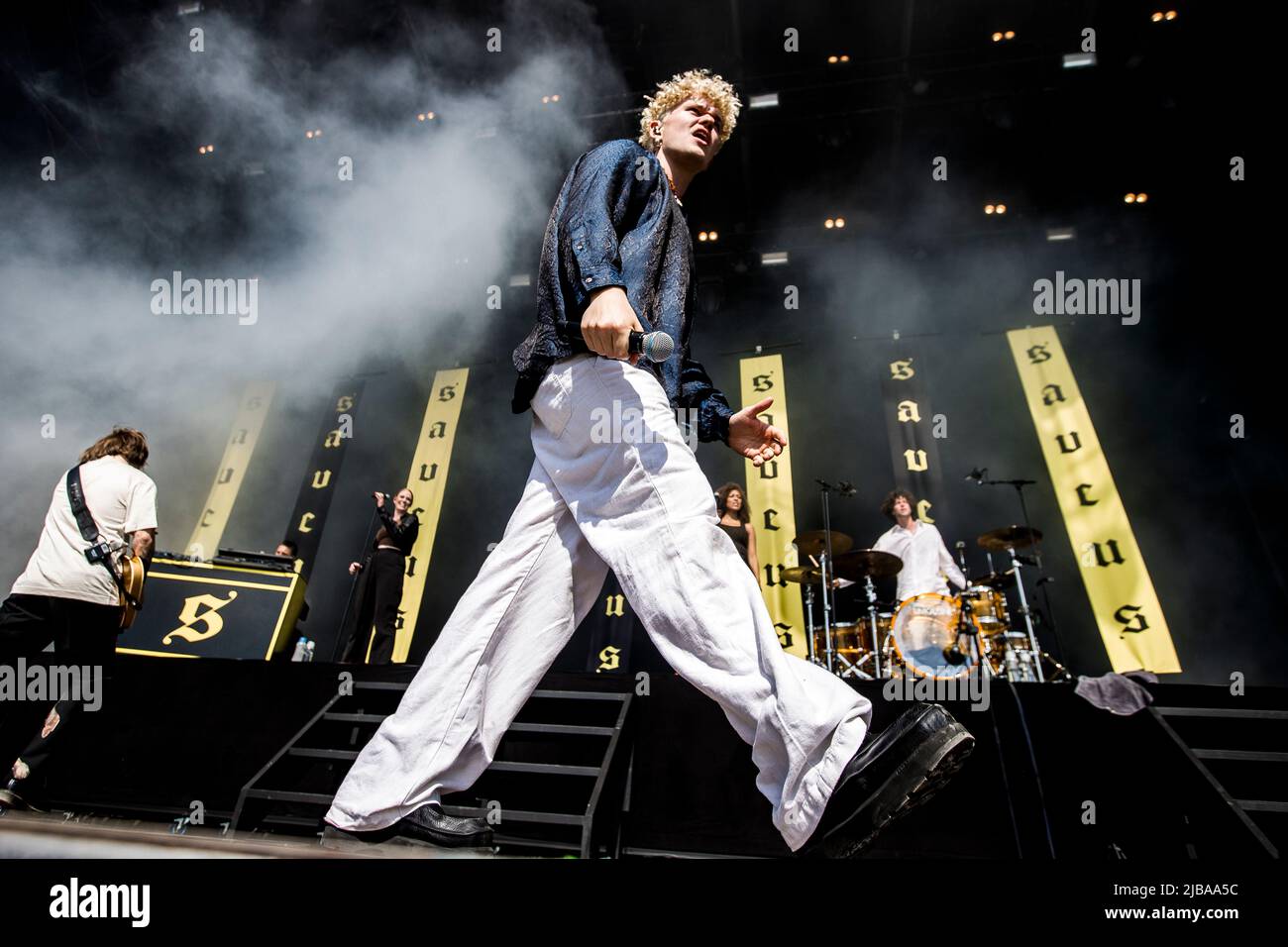 Aarhus, Denmark. 04th June, 2022. The Danish singer and multi ...