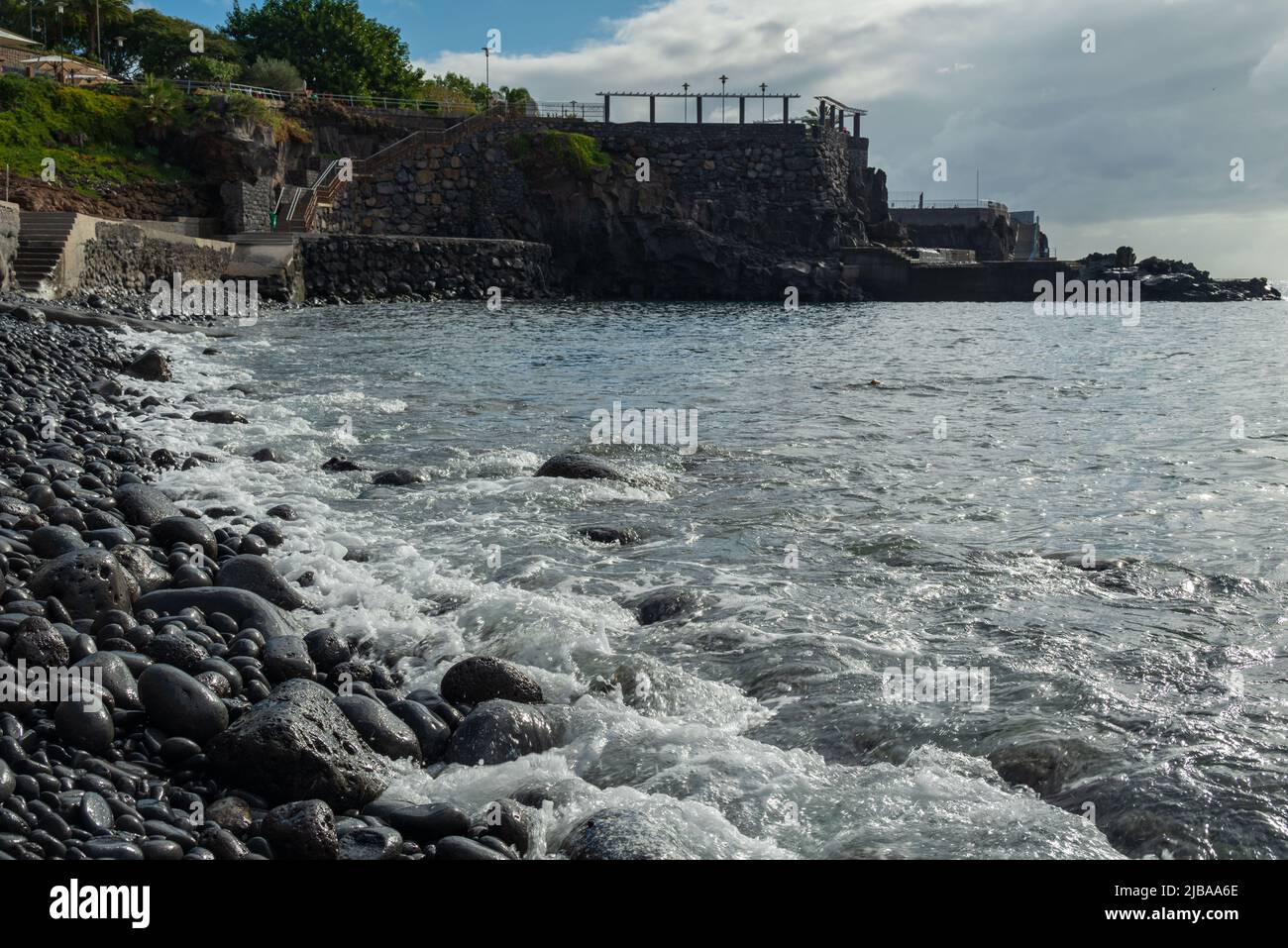 Smooth volcanic rocks and stones hi-res stock photography and images ...