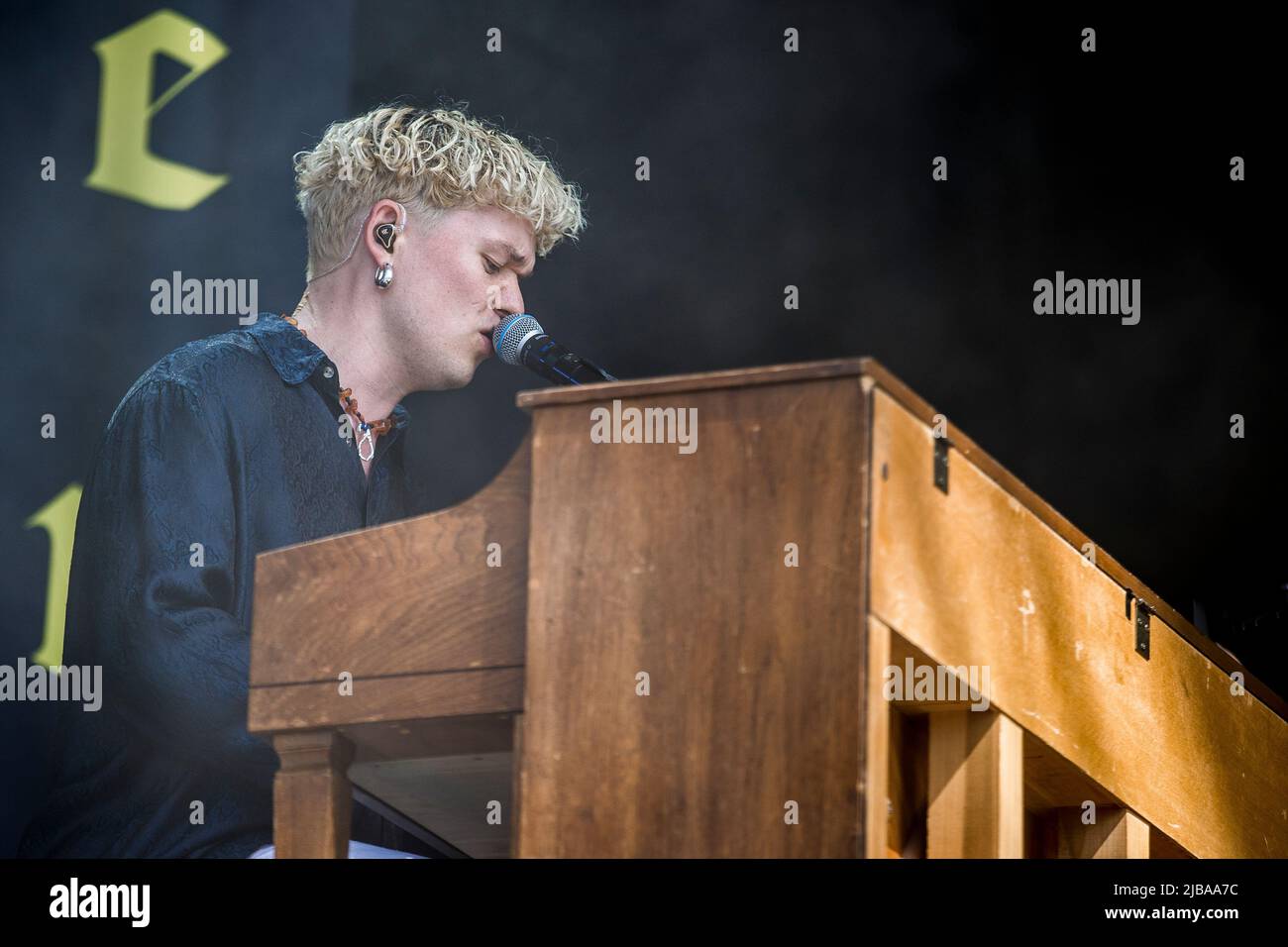 Aarhus, Denmark. 04th June, 2022. The Danish singer and multi ...