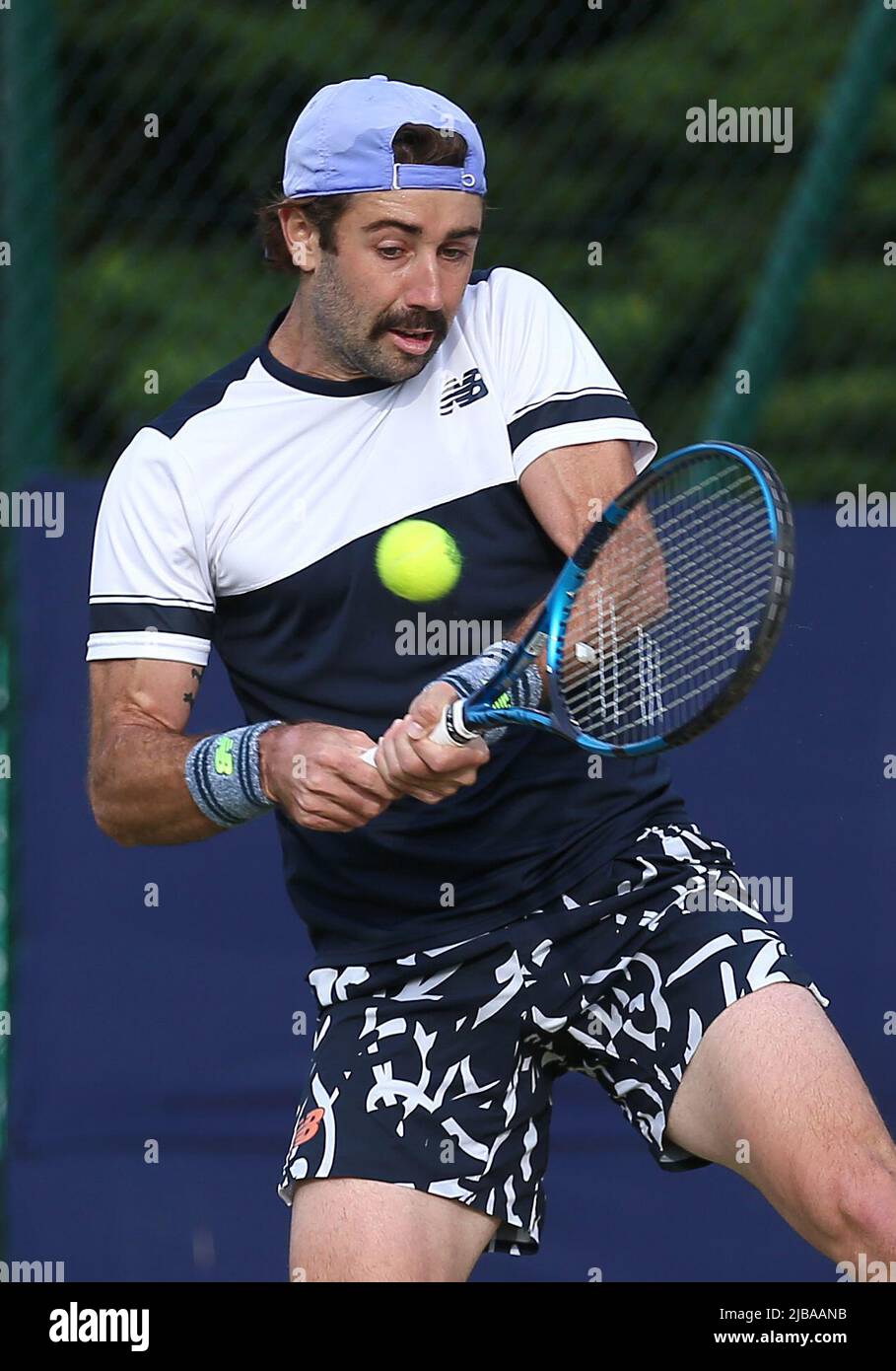 Australia’s Jordan Thompson during day seven of the Surbiton Trophy at ...