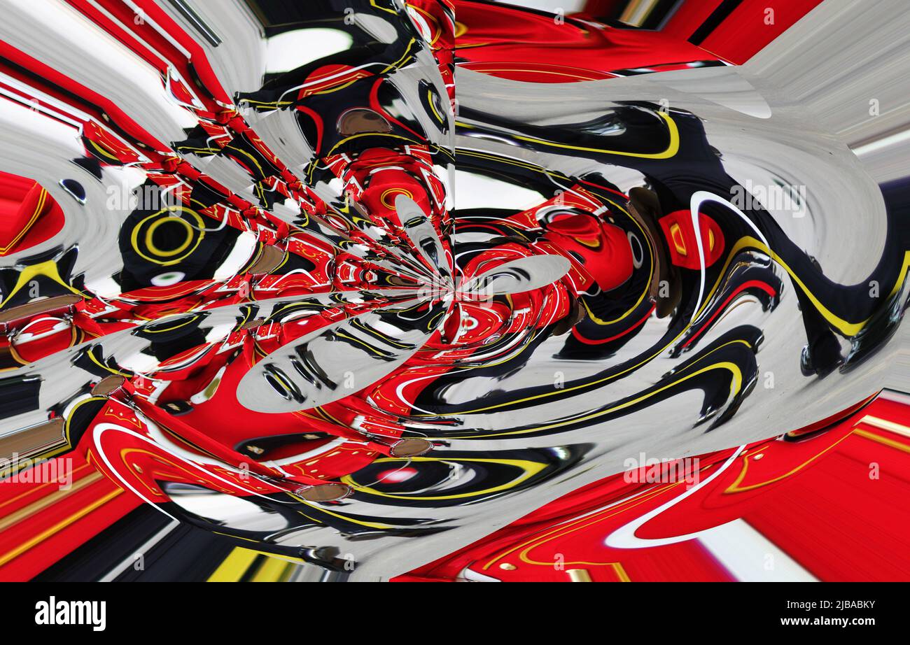 Abstract and contemporary digital art design Stock Photo - Alamy