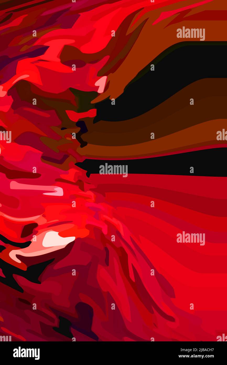 Abstract and contemporary digital art flaming design Stock Photo - Alamy