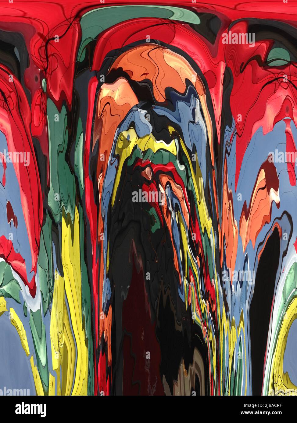 Abstract and contemporary digital art design Stock Photo - Alamy