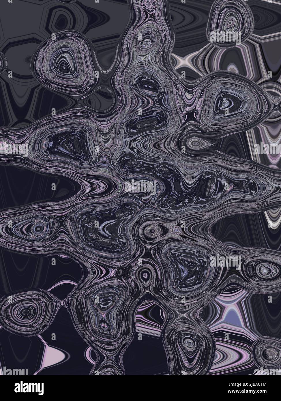Abstract and contemporary digital art waves design Stock Photo - Alamy