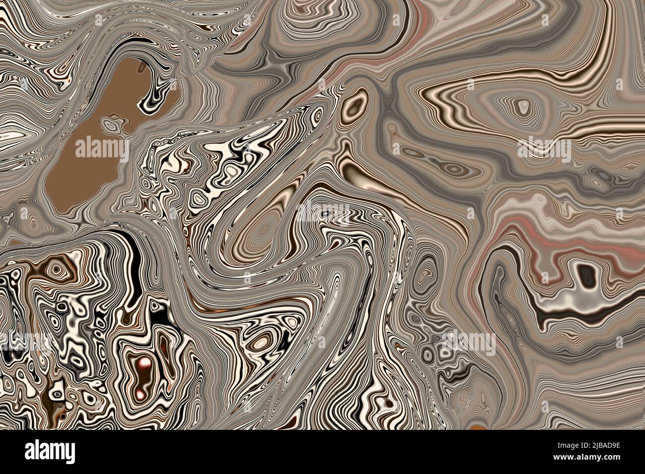Abstract and contemporary digital art waves design Stock Photo - Alamy