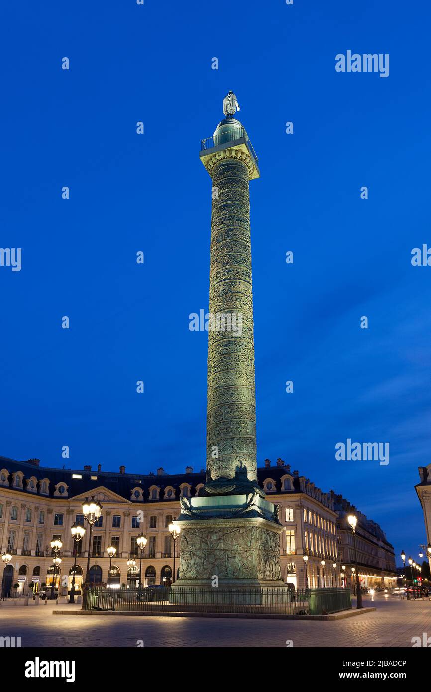 Vendome square, Paris, France Stock Photo - Alamy