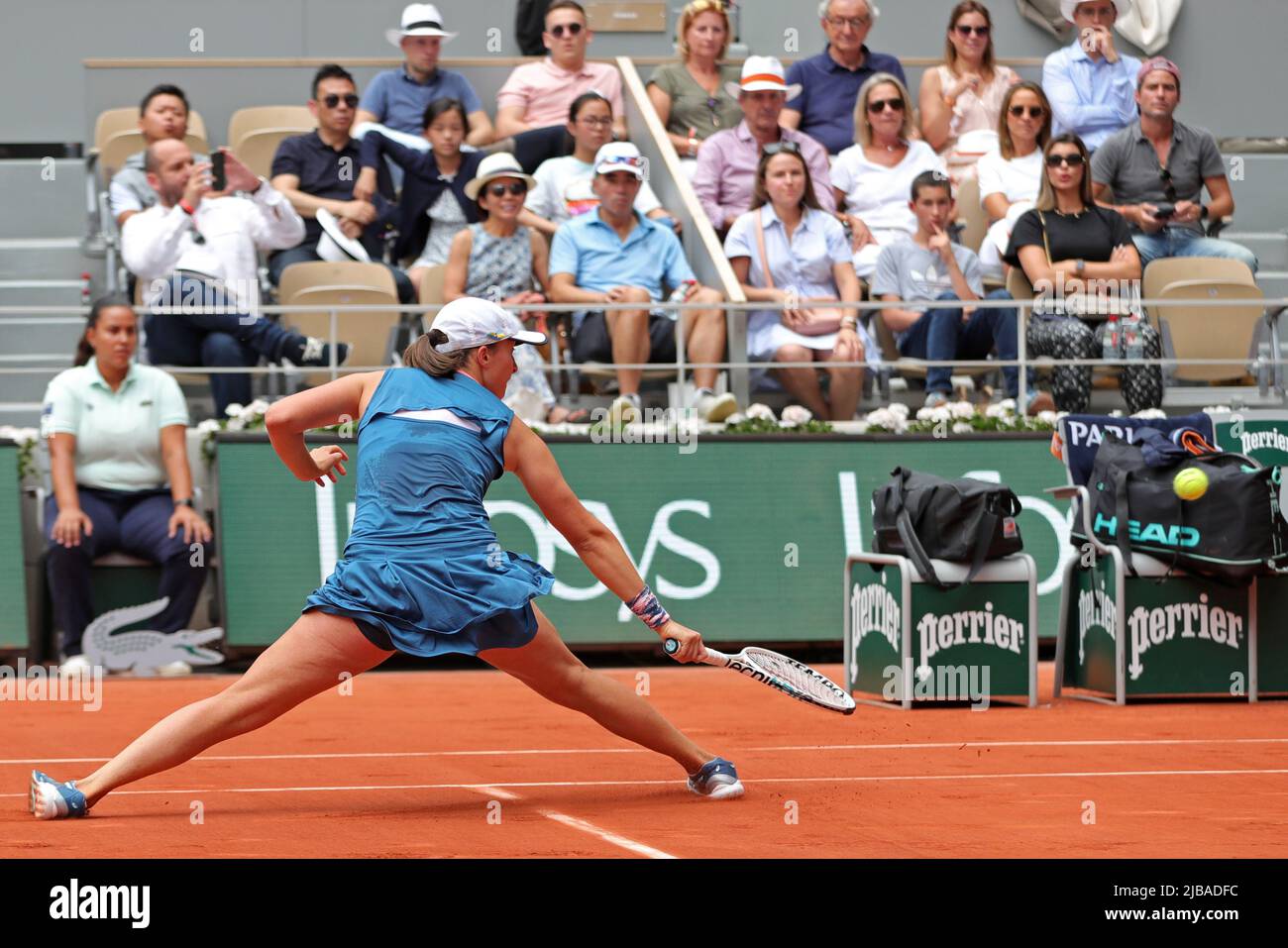 4th June 2022; Roland Garros, Paris, France: French Open Tennis ...