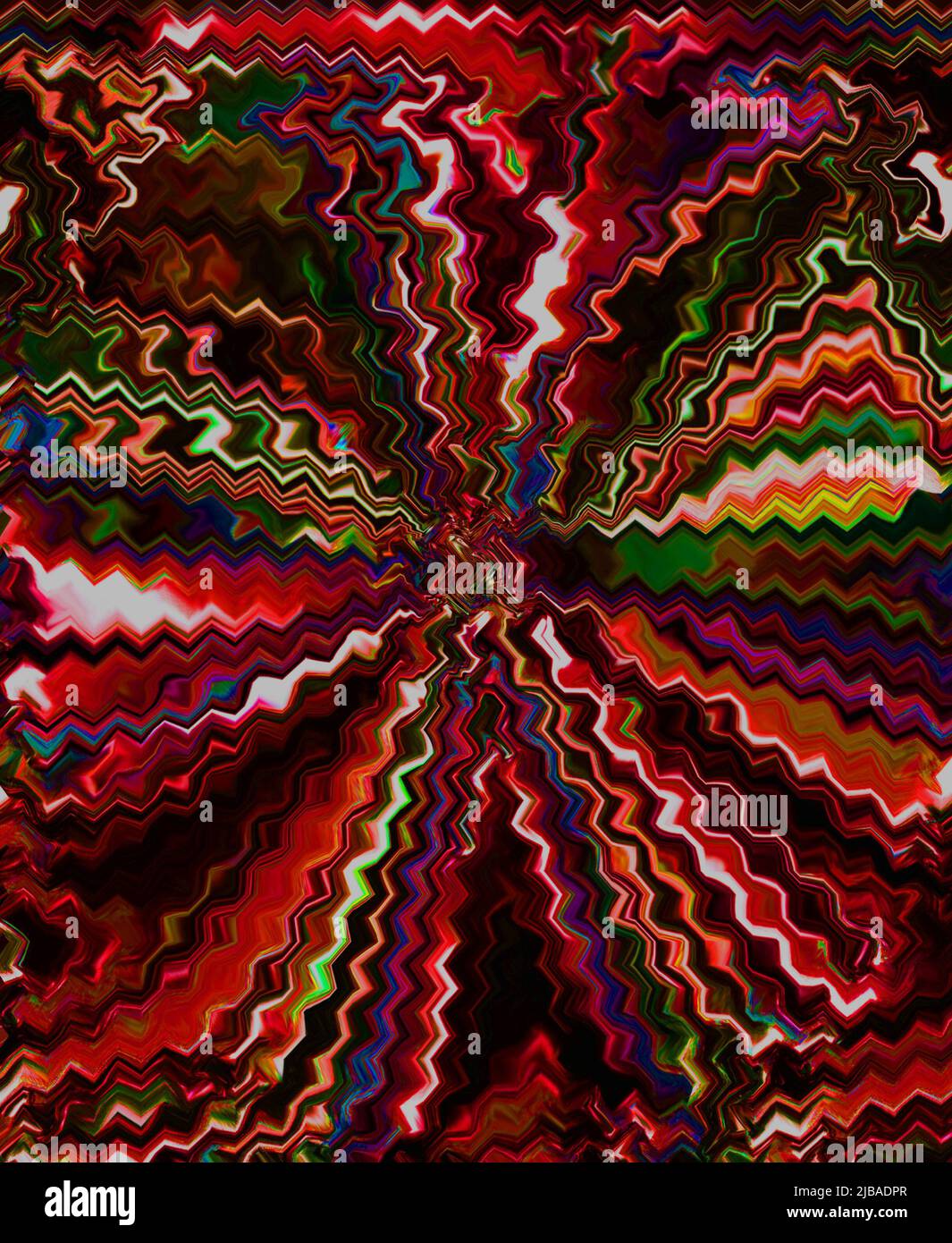 Abstract and contemporary digital art waves design Stock Photo - Alamy