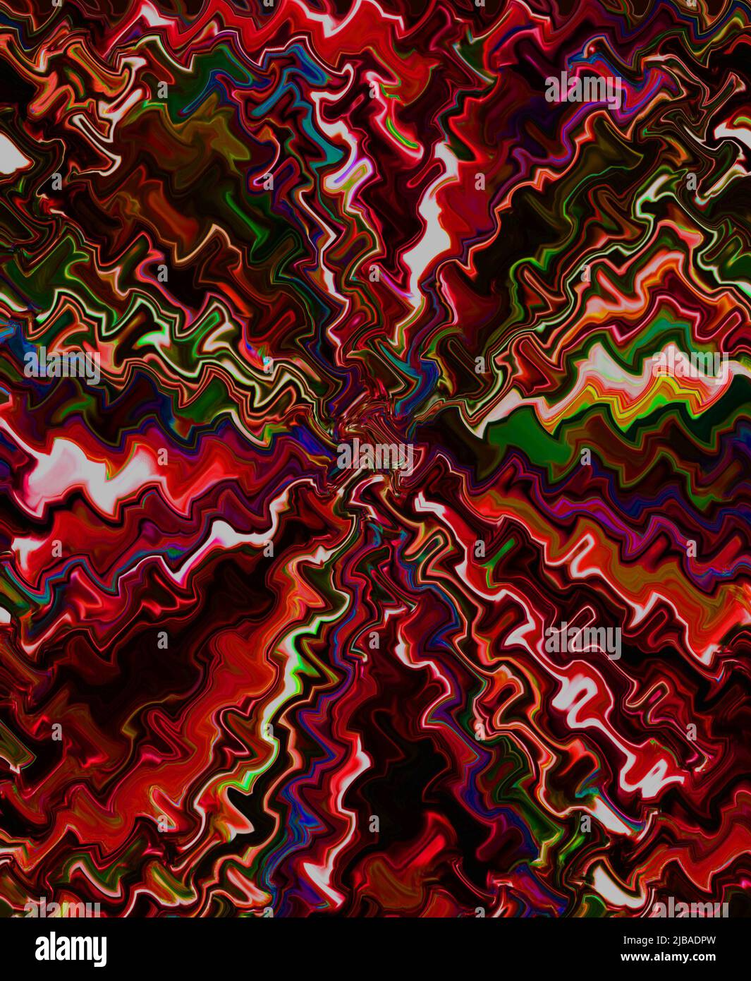 Abstract and contemporary digital art waves design Stock Photo - Alamy