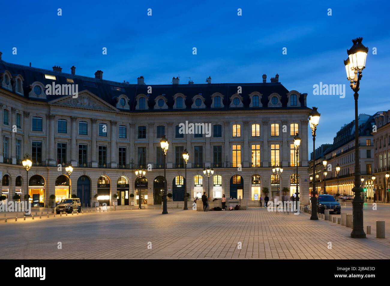 Vendome square, Paris, France Stock Photo - Alamy