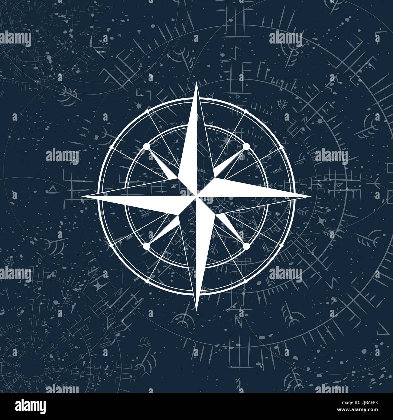 Abstract univers space with compass Stock Vector Image & Art - Alamy