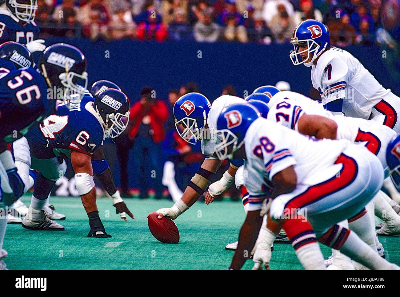John Elway, Denver Broncos quarterback in 1986 Stock Photo - Alamy
