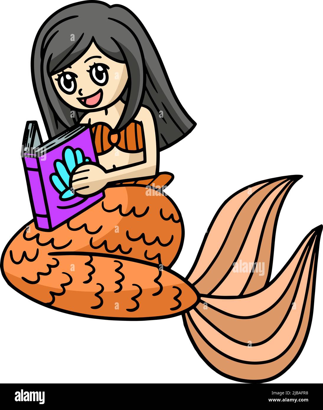 Reading underwater Stock Vector Images - Alamy