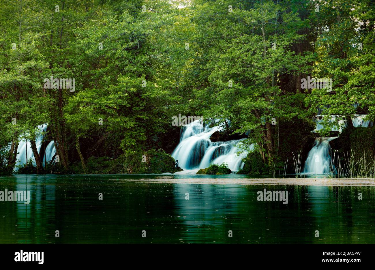Jajce waterfalls hi-res stock photography and images - Alamy