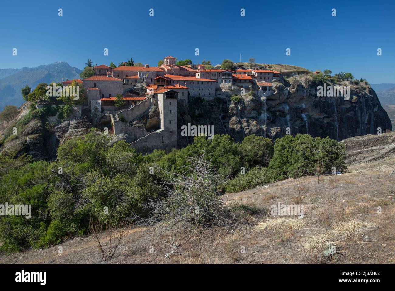 Scenes from Meteora, Greece Stock Photo - Alamy