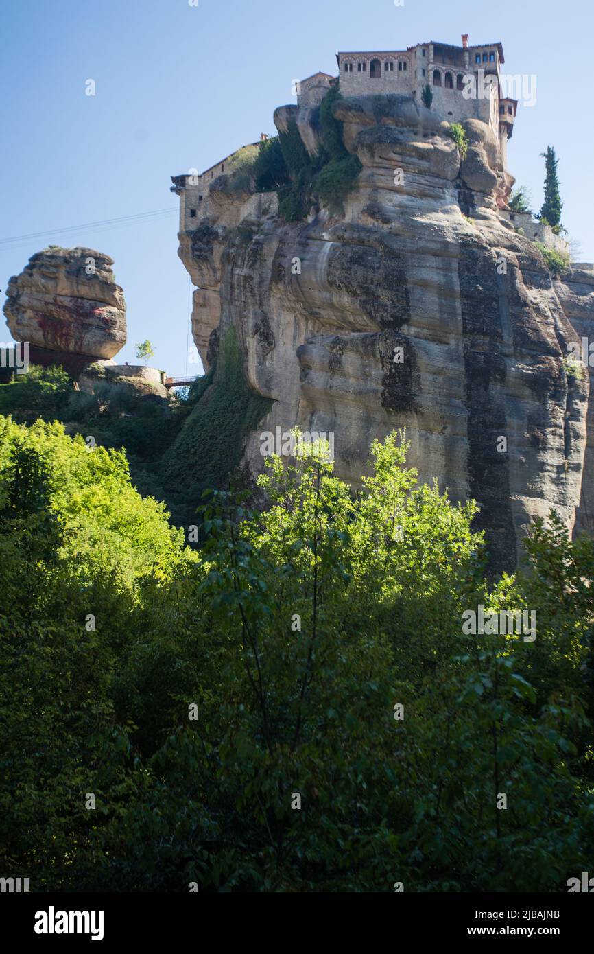 Scenes from Meteora, Greece Stock Photo - Alamy