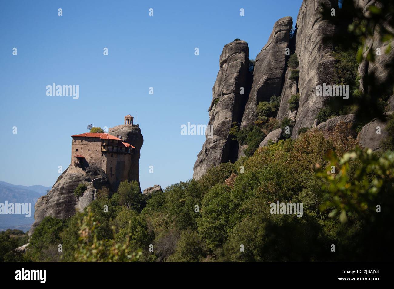 Scenes from Meteora, Greece Stock Photo - Alamy