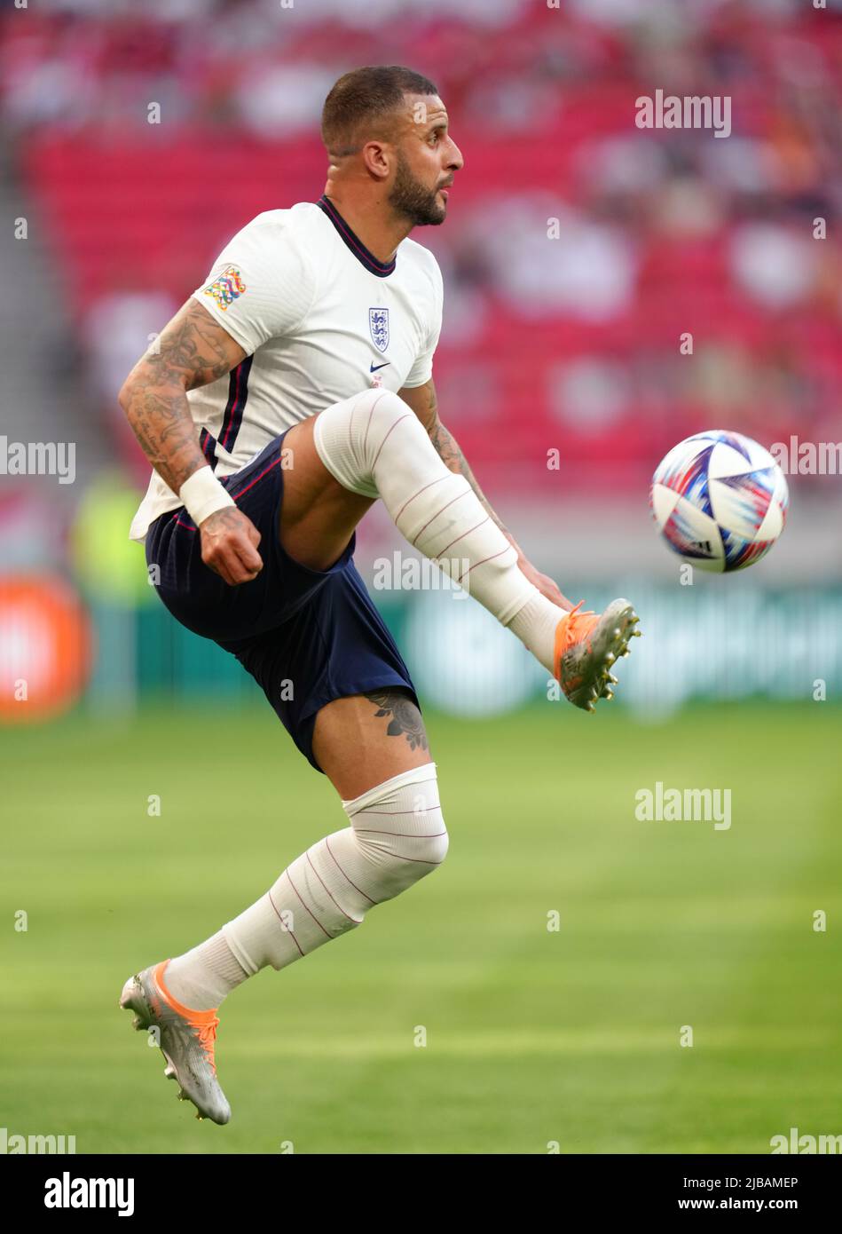 England's Kyle Walker during the UEFA Nations League match at the ...