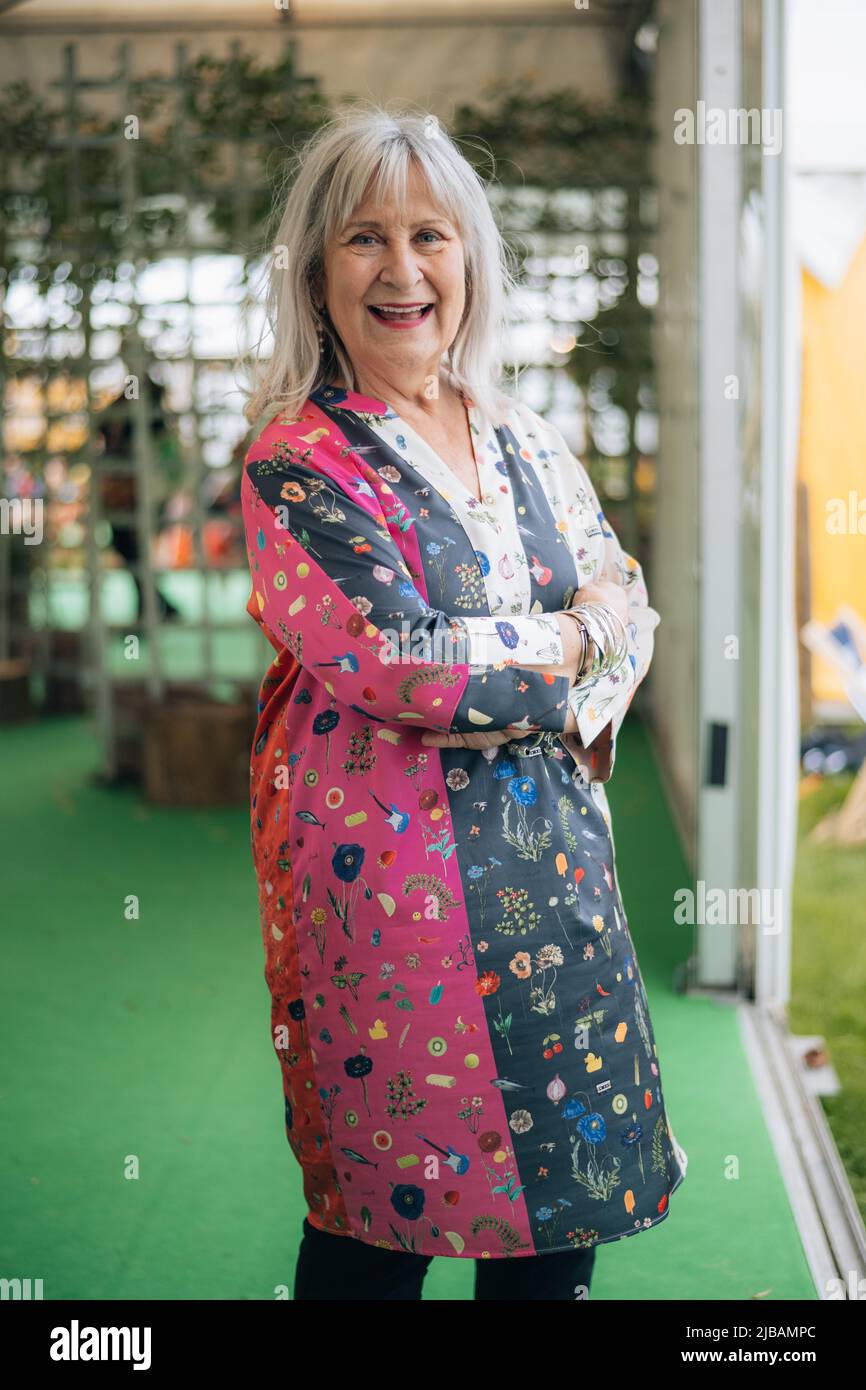 Hay-on-Wye, Wales, UK. 4th June, 2022. Helena Kennedy Portrait at Hay ...