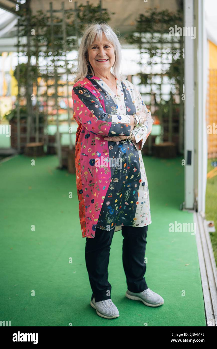 Hay-on-Wye, Wales, UK. 4th June, 2022. Helena Kennedy Portrait at Hay ...