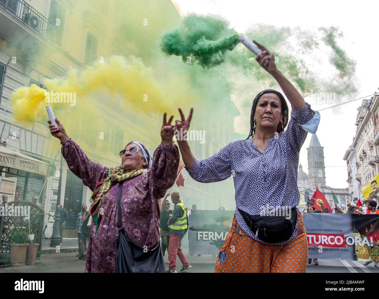 Rome, Italy. 04th June, 2022. "Let's break the silence, let's stop the ...