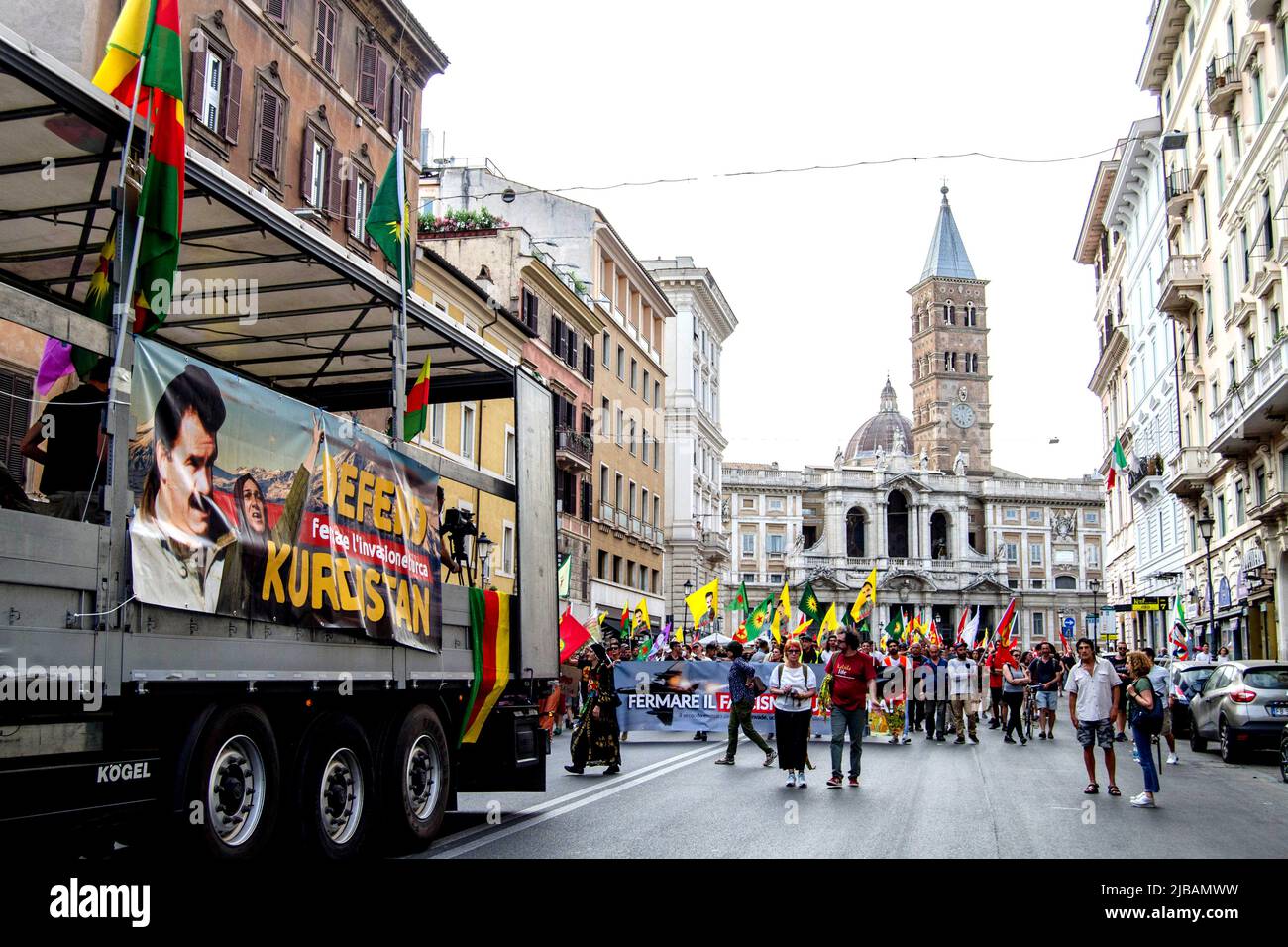 Rome, Italy. 04th June, 2022. "Let's break the silence, let's stop the ...