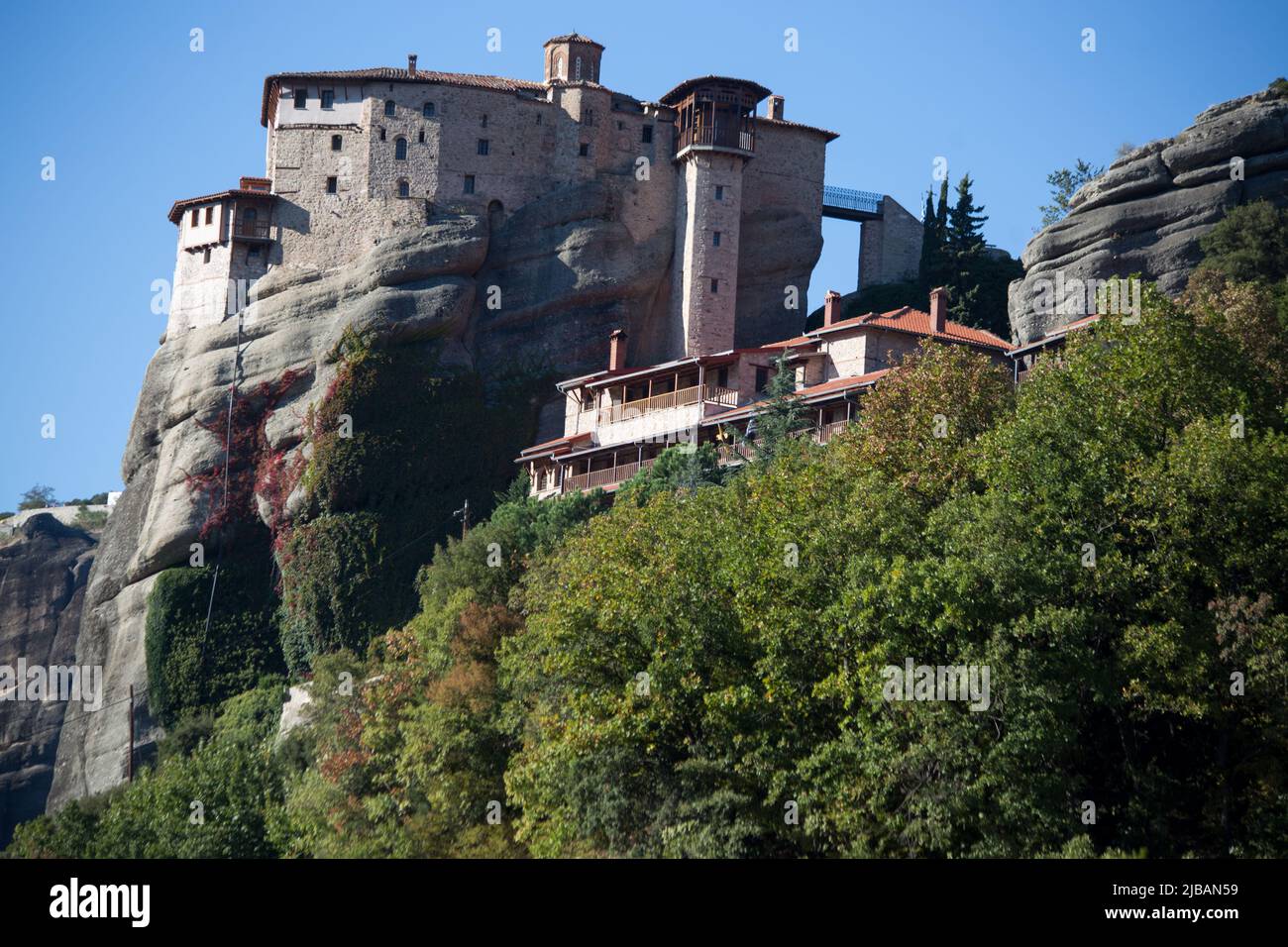 Scenes from Meteora, Greece Stock Photo - Alamy