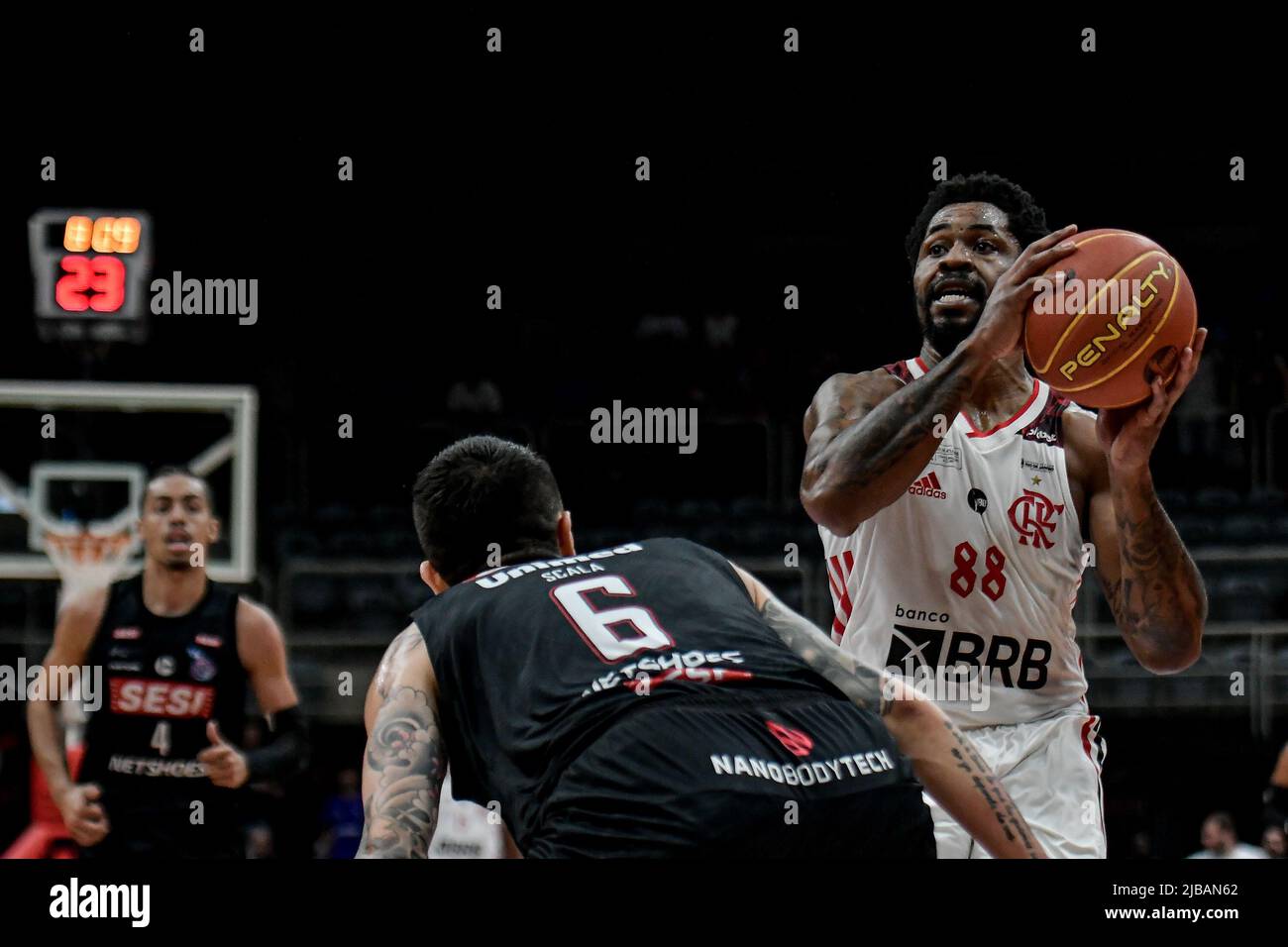 RJ - Rio de Janeiro - 06/04/2022 - NBB 2022, FLAMENGO X FRANCA - Dar ...